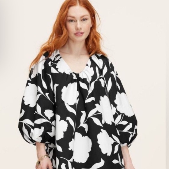 Kate Spade X Target | Dresses | Kate Spade X Target Floral Black And ...